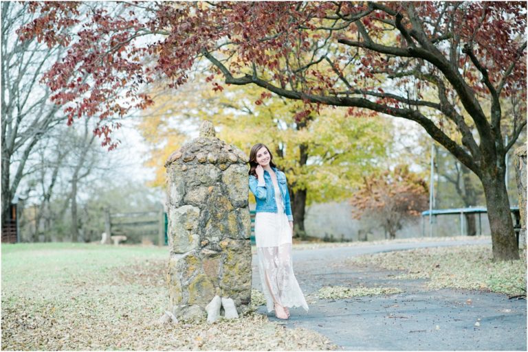 Hallie Harrison | A Fall Farm Senior Session • kendrarphotography.com